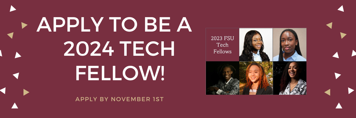 Apply to be a 2024 Tech Fellow | University Announcements